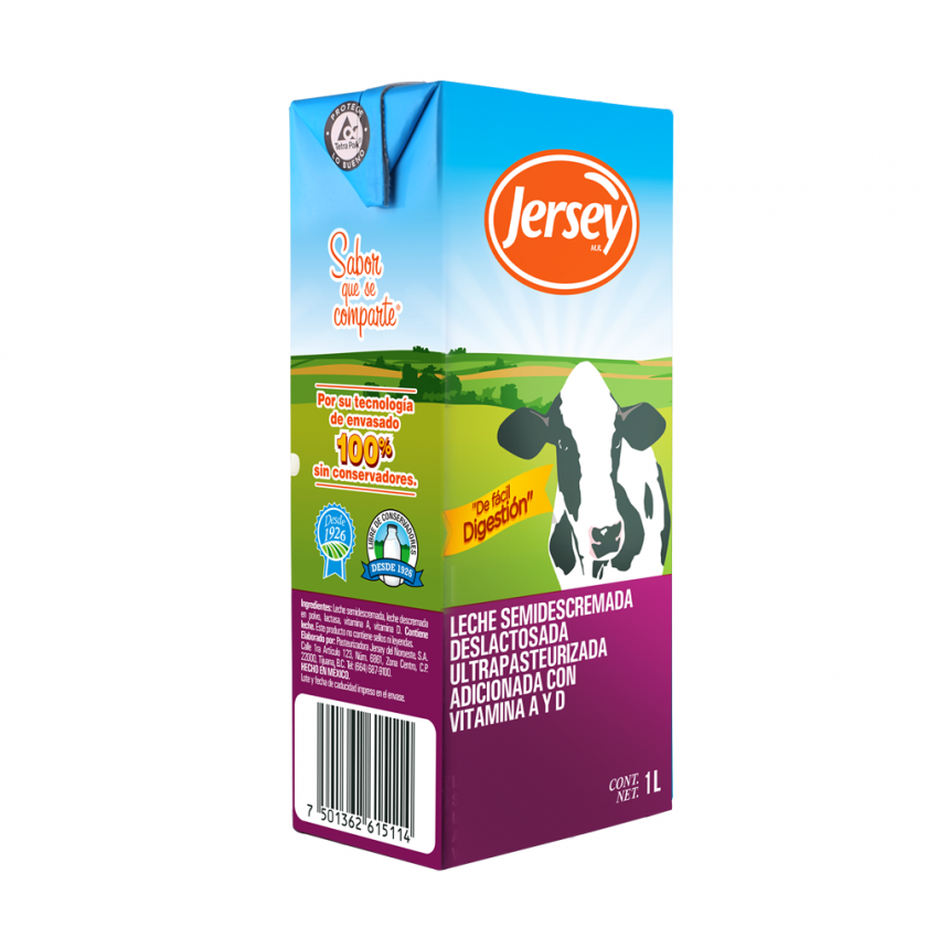Leche Deslactosada Jersey – Jersey